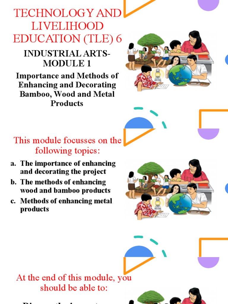 Technology and Livelihood Education (Tle) 6: Industrial Arts | PDF ...