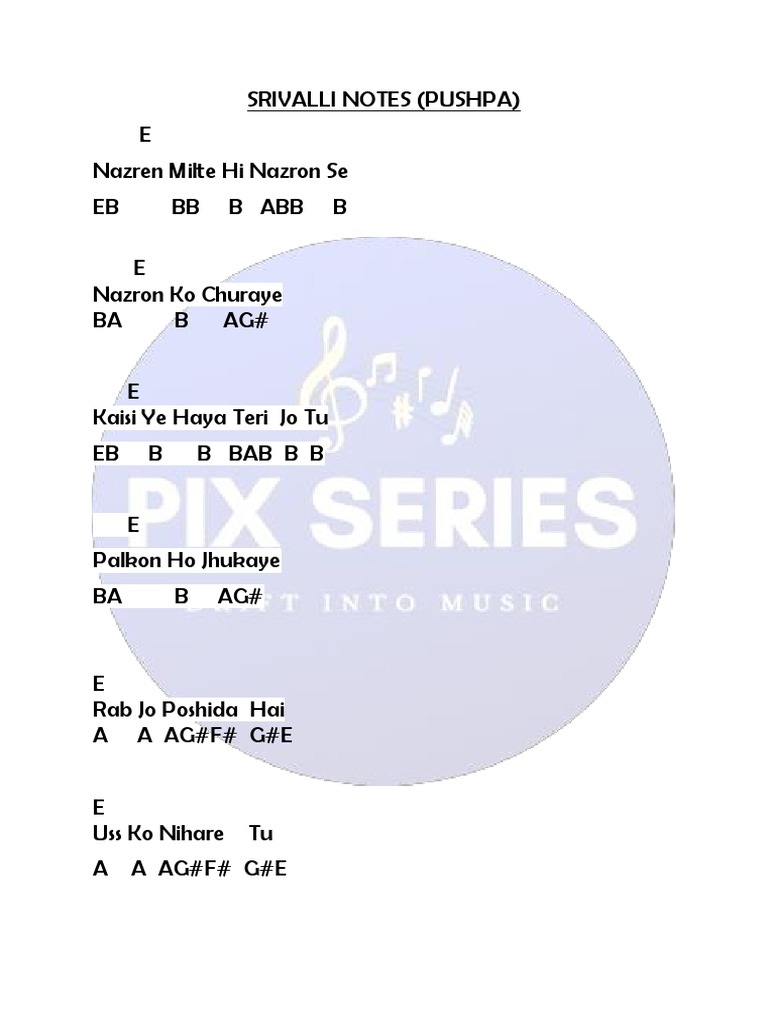 Srivalli Notes | PDF