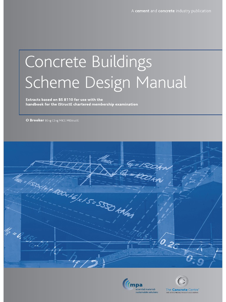 BS 8110 Concrete Building Scheme Design Manual | PDF