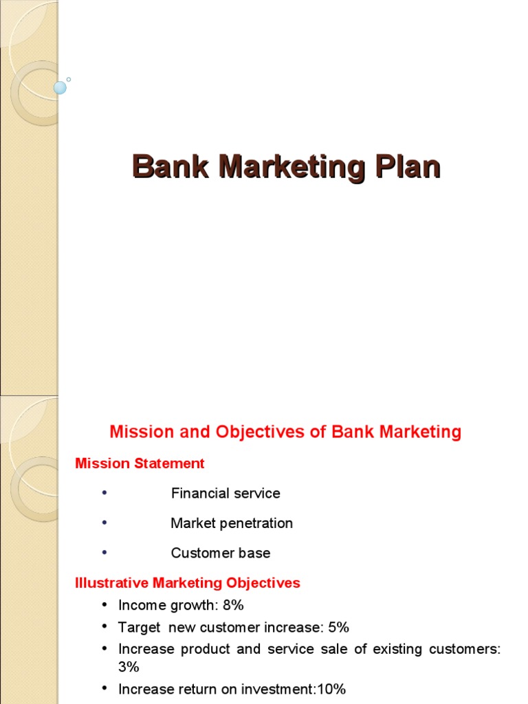 Comprehensive Bank Marketing Strategy | PDF | Banks | Marketing