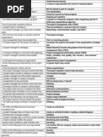 Project Go No Go Checklist | PDF