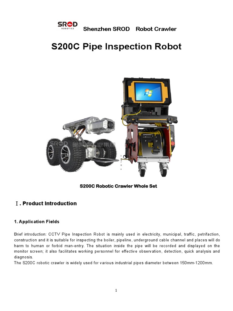 S200C Technical Specification of S200 Robot - 20200703 | PDF | Camera ...