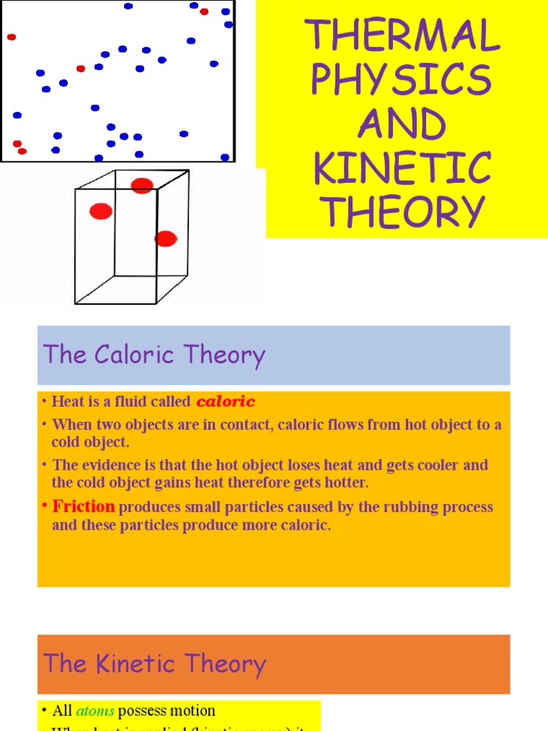 Introduction To Thermal Physics and Kinetic Theory | PDF | Heat ...