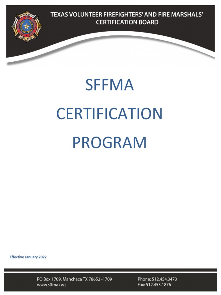 Sffma Manual | PDF | Window | Incident Command System