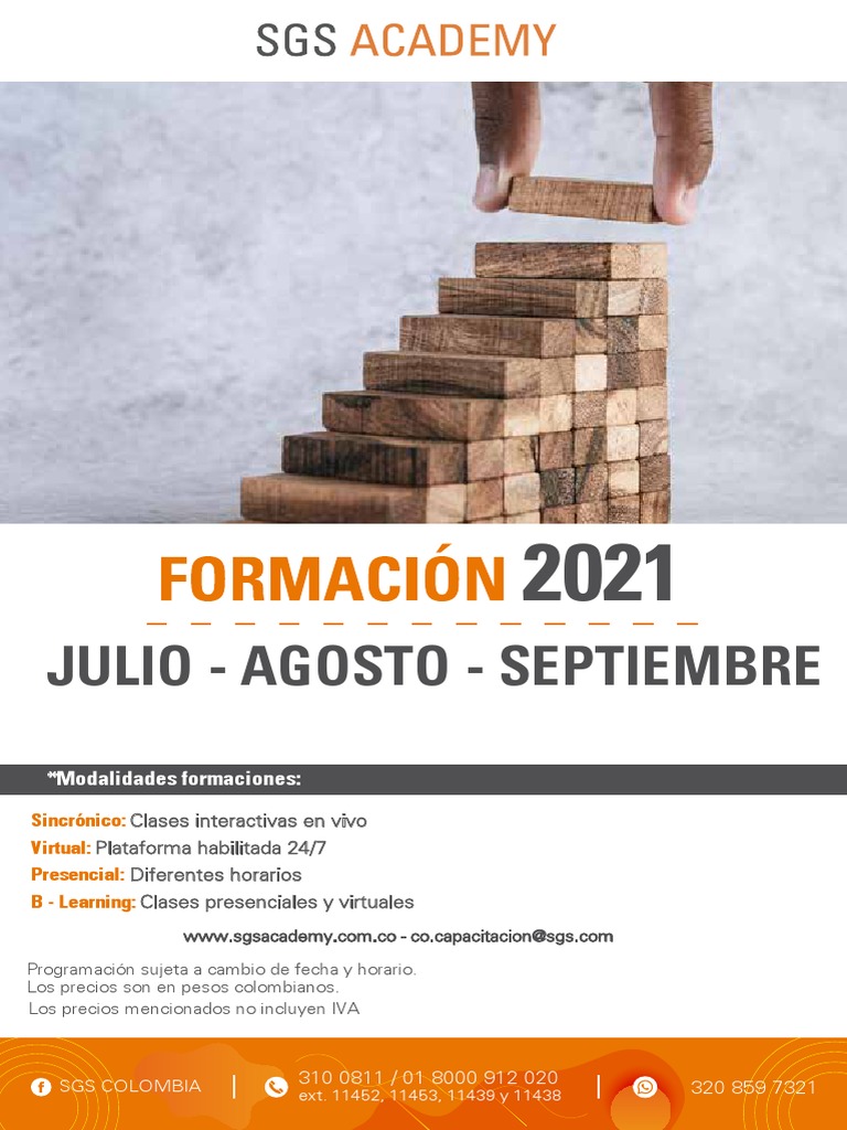 Programacion-Julio-septiembre-SGS COLOMBIA | PDF | Análisis de Riesgo y ... Programacion-Julio-septiembre-SGS COLOMBIA | PDF | Análisis de Riesgo y ...