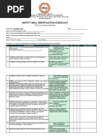 Daily Public Area Cleaning Checklist | PDF | Disinfectant