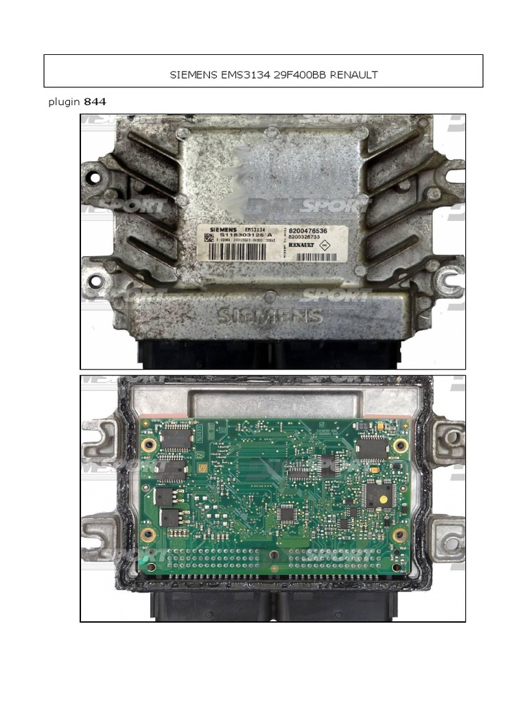 Continental Ems3134 29f400bb Renault | PDF