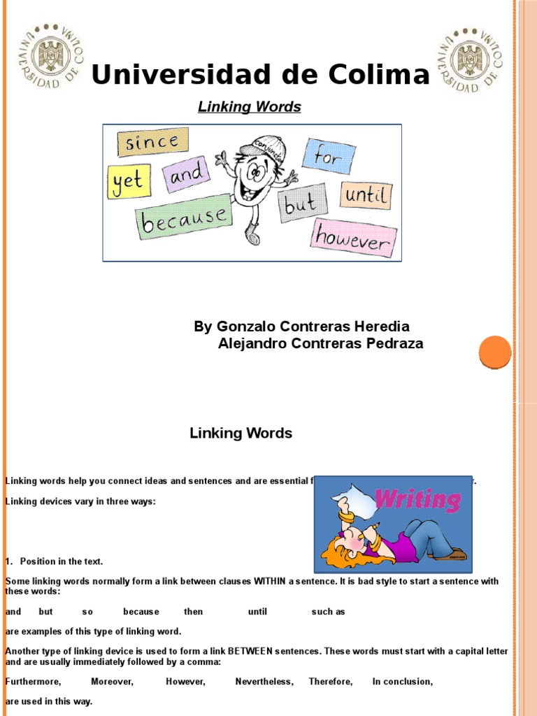 A Guide to Effective Linking Words: Understanding Their Functions and ...