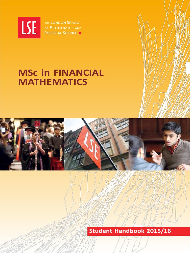 Lse Mscfm Handbook 2015 16 Pdf Combinatorics Discrete Mathematics