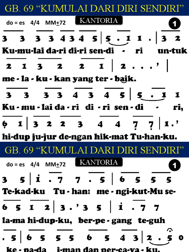 GB 69 Kumulai Dari Diri Sendiri | PDF