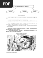 Prueba de Verbos 3°básico | PDF