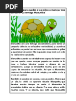 Cuento La Tortuga Manuelita | PDF