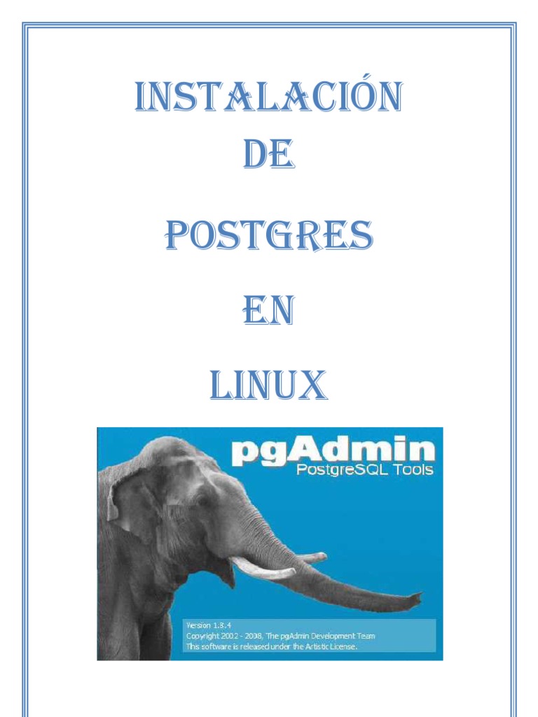 Instalación Del PostgreSQL en Linux | PDF | Sudo | Postgre Sql