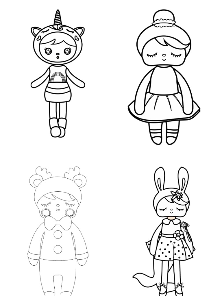 Metoo- DESENHOS COLORIR | PDF