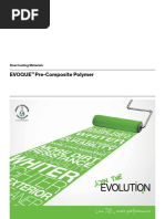 UCAR™ VYHH Solution Vinyl Resin - Dow | PDF | Coating | Polyvinyl Chloride