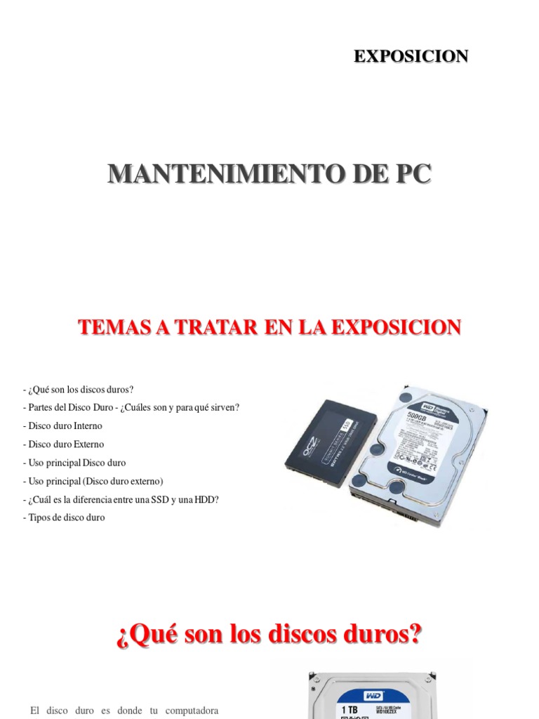 Disco Duro | PDF | Disco duro | Unidad de estado sólido