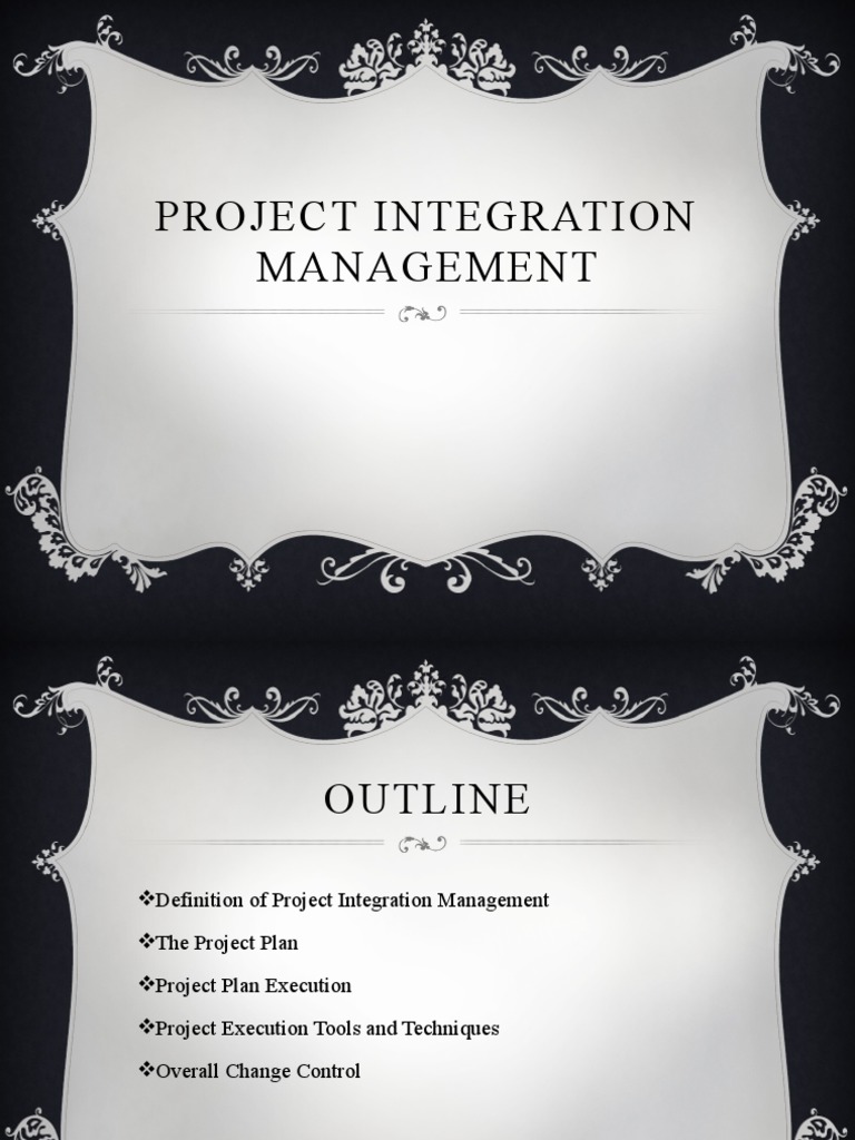 Project Integration Management Guide Pdf Project Management Business