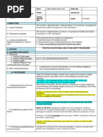 Lesson Plan in Identifying Hazards and Risks | PDF | Hazards ...