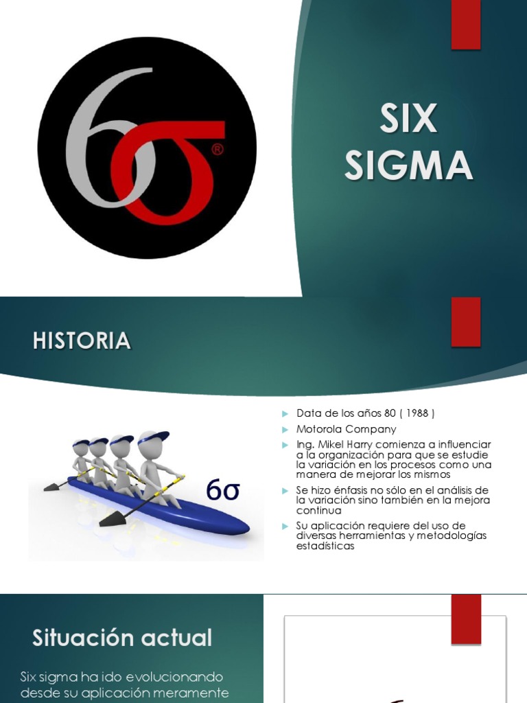Historia y Estrategias de Six Sigma | PDF | Six Sigma | Calidad (comercial)