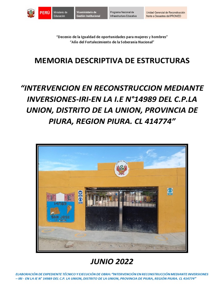 MD Estructuras 14989 | PDF | Fundación (Ingeniería) | Hormigón