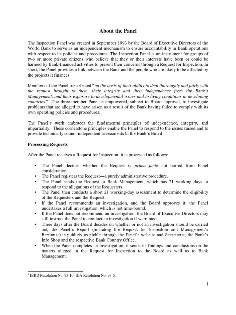 Informe Panel FINAL Jan18 | PDF | Environmental Impact Assessment | Lima