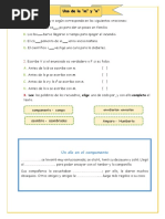 Ejercicios Usos de La M y N | PDF