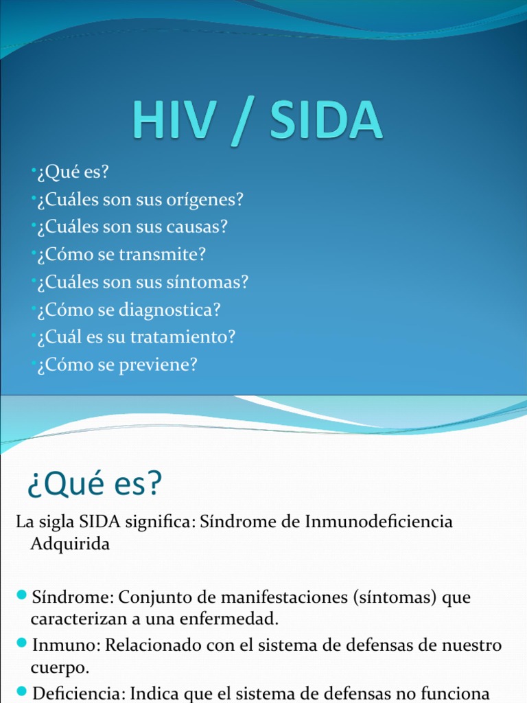 Hiv Sida 121201115536 Phpapp01 | PDF | VIH / SIDA | VIH