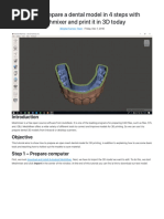 Hotkeys - Exocad | PDF | Cursor (User Interface) | Keyboard Shortcut