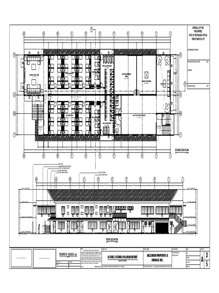 BOH As Built Model 3 | PDF | Buildings And Structures | Civil Engineering
