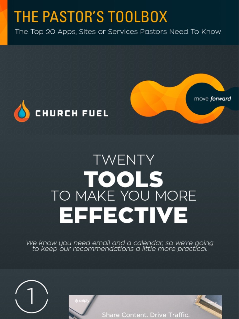 The Top 20 Apps, Sites or Services Pastors Need To Know: The Pastor'S ...