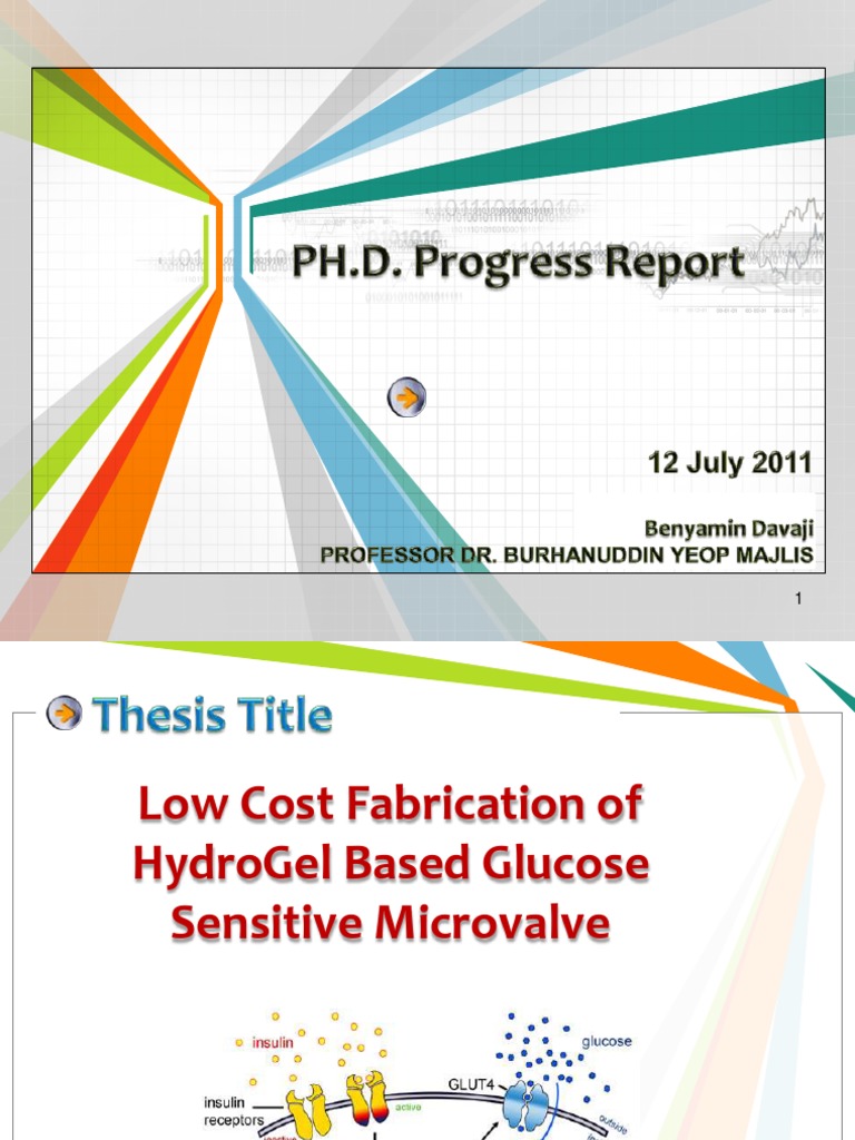 Fdocuments - in - PHD Progress Report | PDF | Insulin | Disorders Of ...