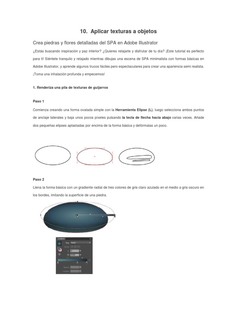 PRACTICA 10 Texturas en Objetos Con Ilustrator | Descargar gratis PDF ...