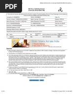 IRCTC E-Ticketing Guidelines and Info | PDF | Identity Document ...