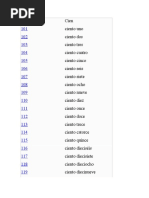 Números del 100 al 200 en español | PDF
