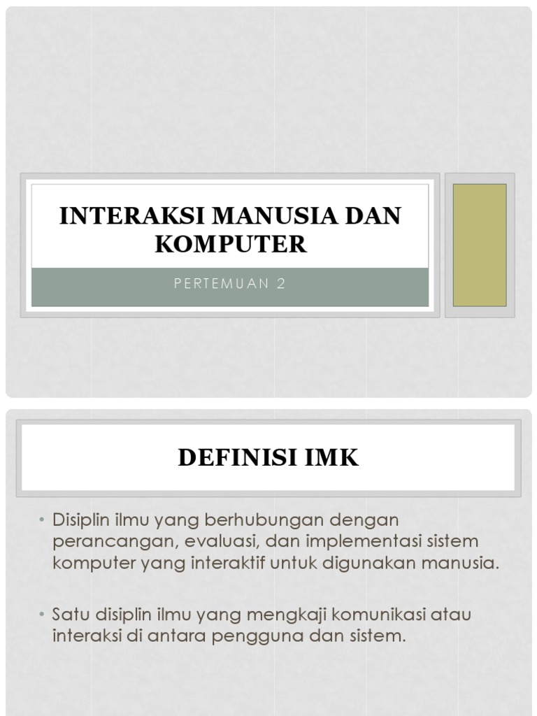 Imk 2 | PDF