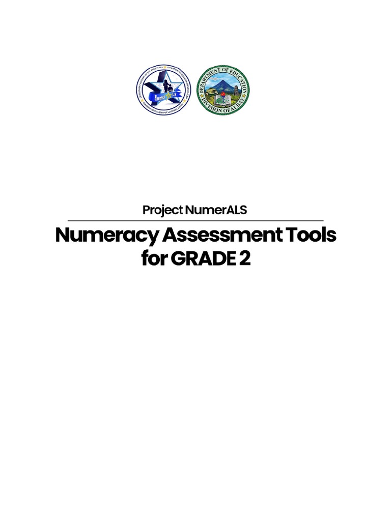 Numeracy Assessment Tool Grade 2 | PDF