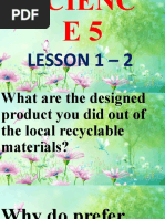 Rubric For Recycled Materials Project | PDF