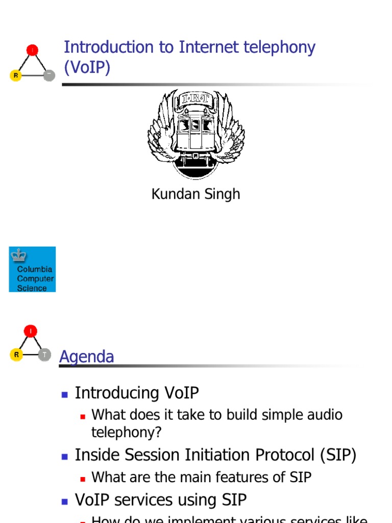Voip Intro | Download Free PDF | Session Initiation Protocol | Voice Over Ip
