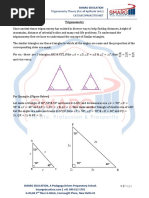 Triangle Geometry Problem Set | PDF | Triangle | Area