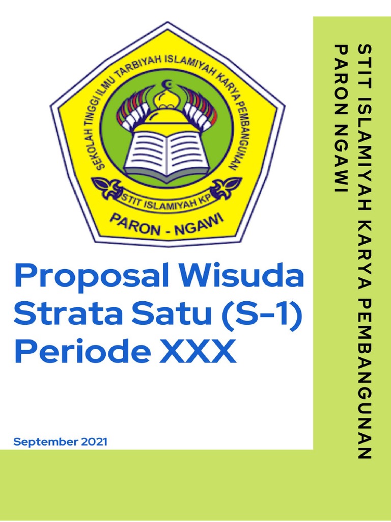 Proposal Wisuda 2021 | PDF