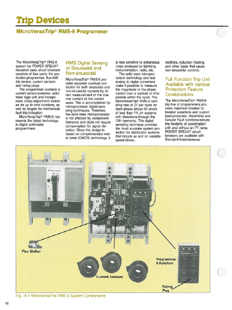 RMS-9 Ge Trip Unit | PDF