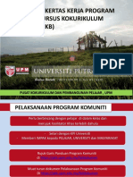 Template Kertas Kerja Penganjuran Program | PDF