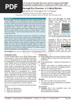 Optha Case Sheet Proforma | PDF | Cataract | Human Eye