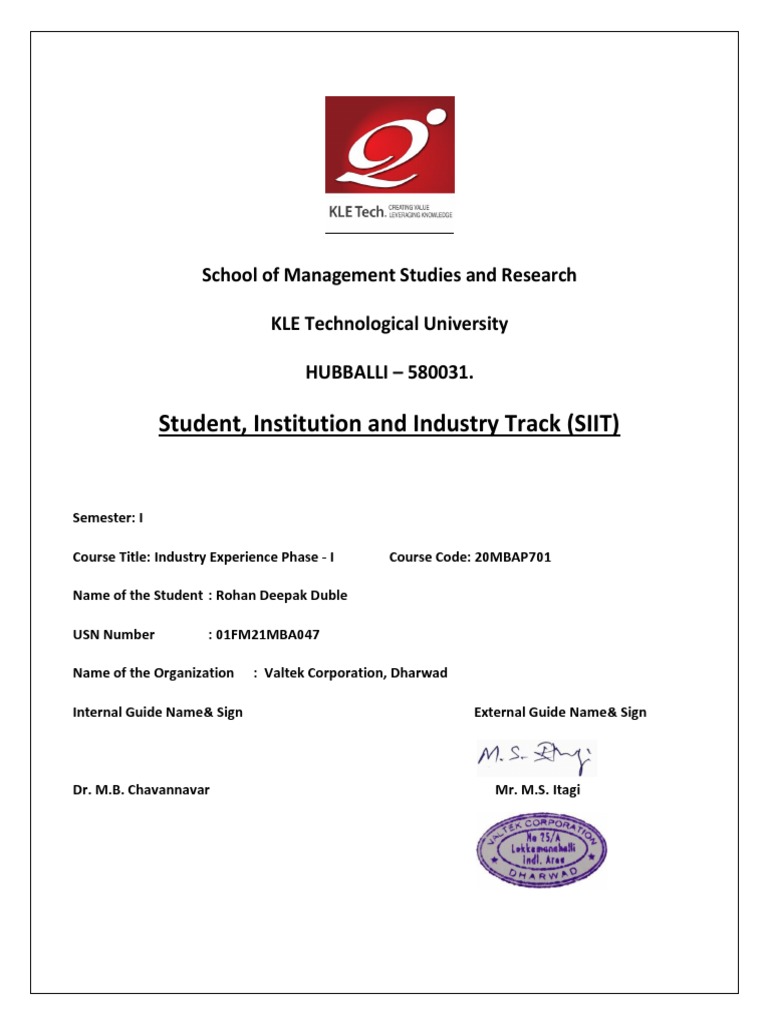Student, Institution and Industry Track (SIIT) | PDF | Valve | Drill