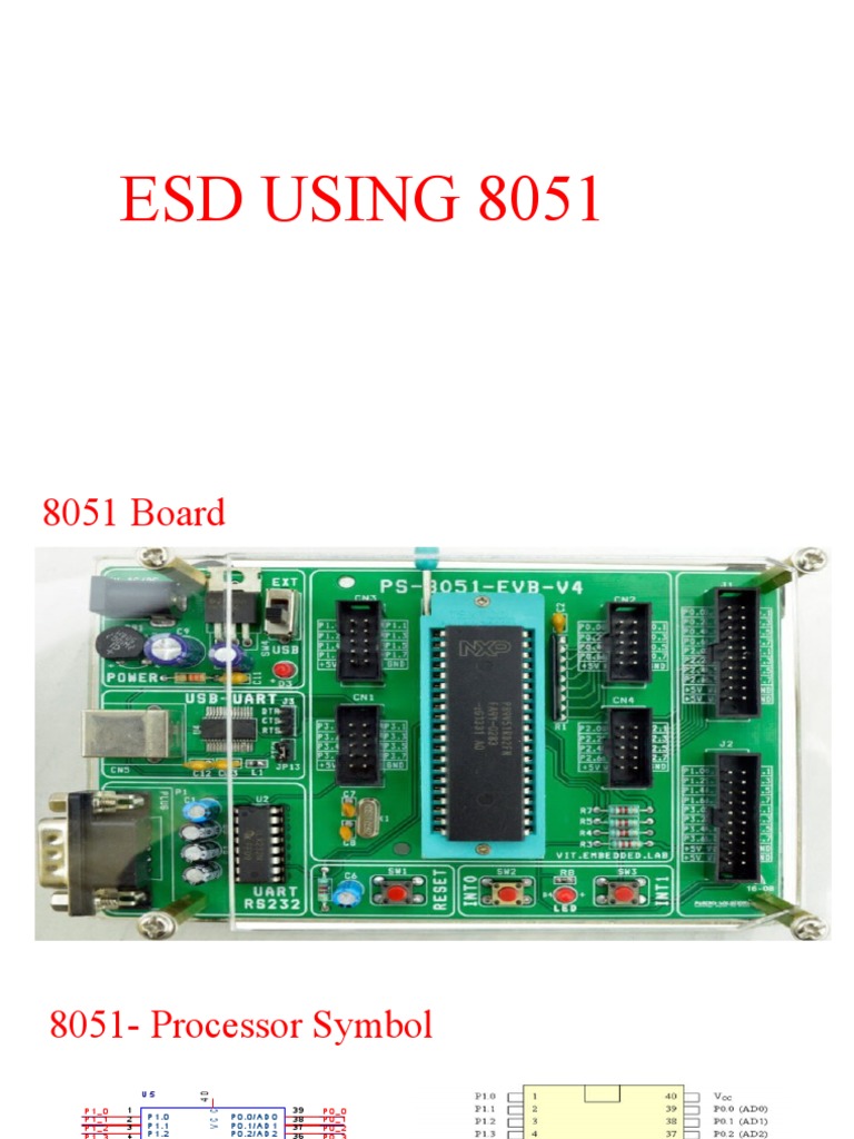 Esd Using 8051 | PDF