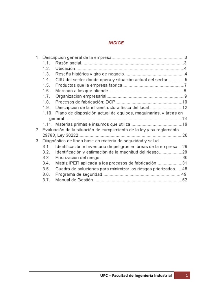 TP Pevisa Gaskets Syso | PDF | Business | Seguridad y salud ocupacional