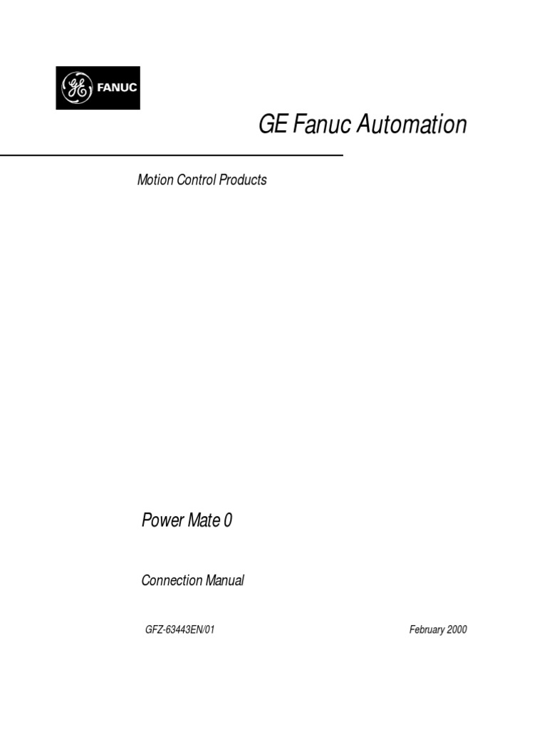 FANUC Power Mate 0 | PDF | Input/Output | Electromagnetic Compatibility