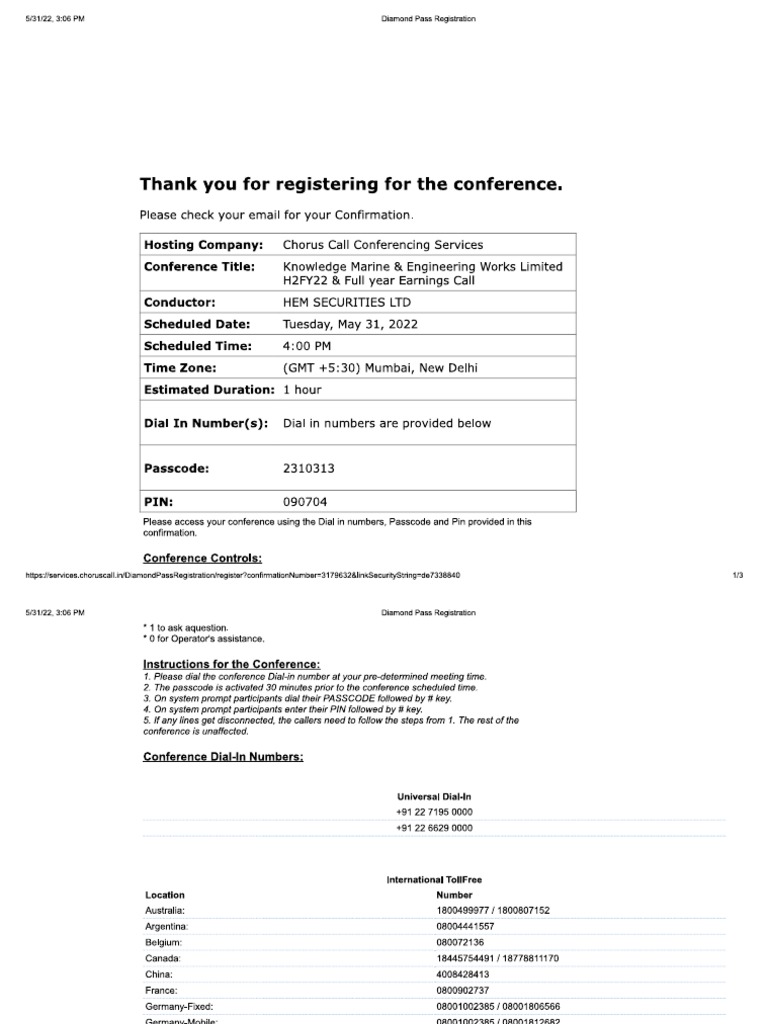 Call Details | PDF