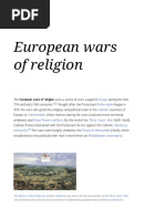 Timeline of The 30 Year War | PDF | Early Modern Period | European Wars ...