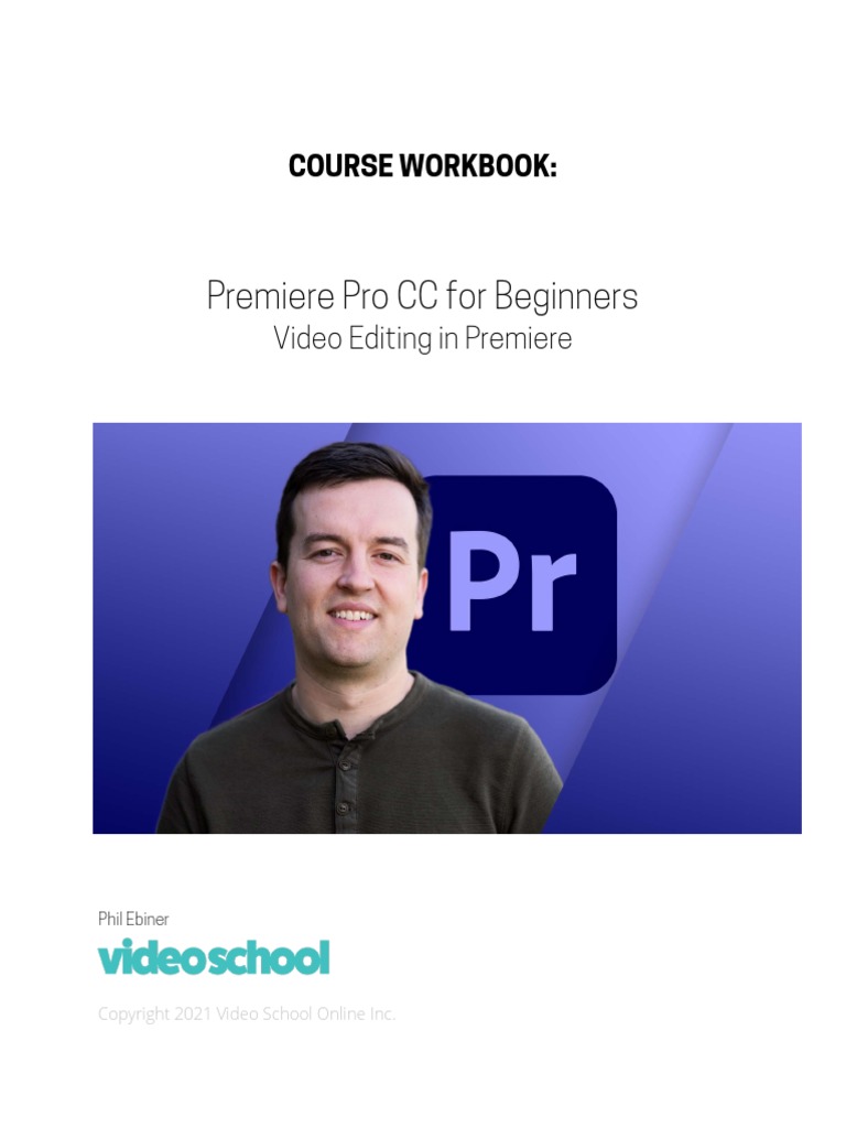 Premiere Pro Course Workbook | Download Free PDF | Window (Computing ...